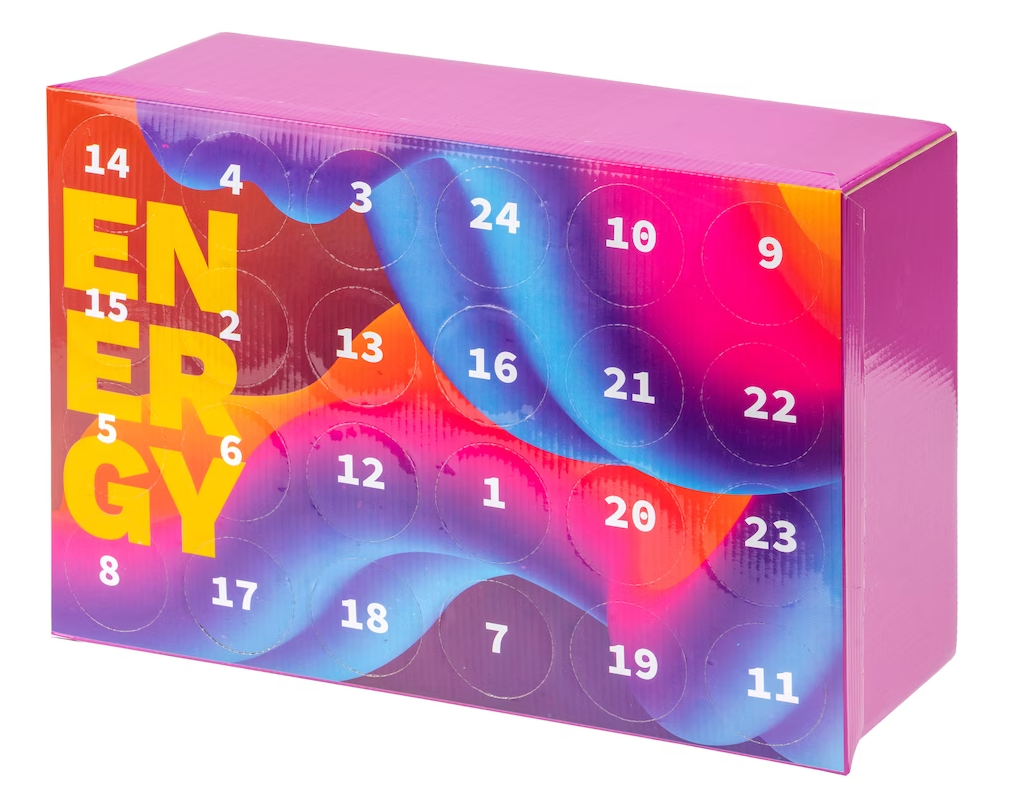 Red Bull Joulukalenteri 2025 - Täydellinen energialataus!"